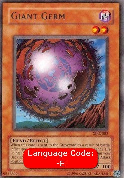 Giant Germ (Rare)(MRI-E085) – comicsandbeyond