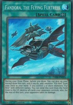 Fandora, the Flying Furtress (Super Rare)(DASA-EN024) – comicsandbeyond