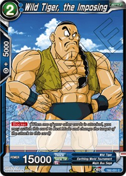 Wild Tiger, the Imposing (TB2-031C) Dragon Ball Super – comicsandbeyond