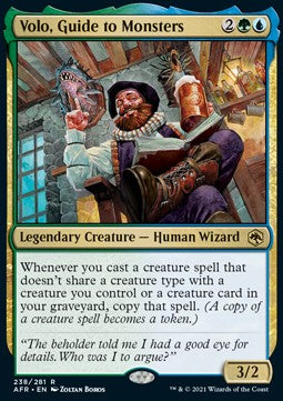 Adventures in the Forgotten Realms 238/281 Volo, Guide to Monsters ...