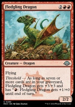 Modern Horizons 3 0280 Fledgling Dragon – comicsandbeyond