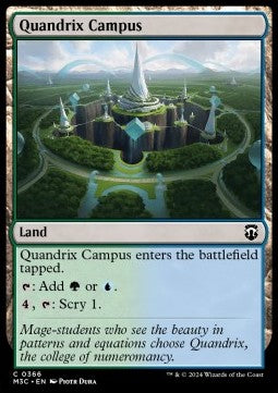 Modern Horizons 3 Commander 0366 Quandrix Campus – comicsandbeyond
