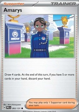 Prismatic Evolutions 093/131 Amarys – comicsandbeyond