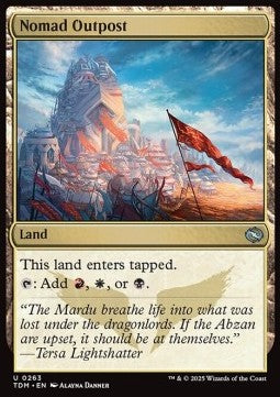 Tarkir Dragonstorm 0263 Nomad Outpost – comicsandbeyond