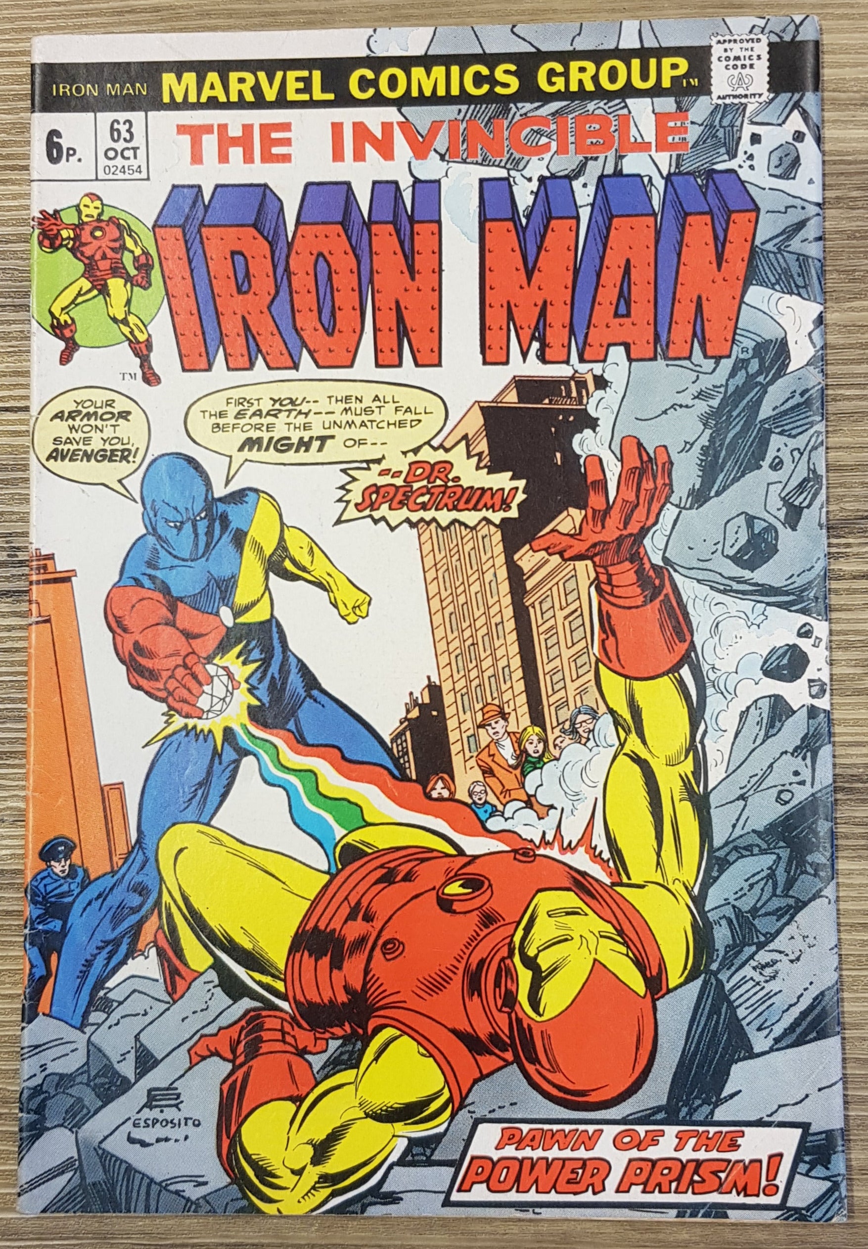 Invincible Iron Man #63 Marvel Comics (1968) – comicsandbeyond