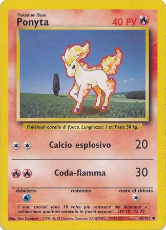 Base Set 060/102 Ponyta (Unlimited) – comicsandbeyond