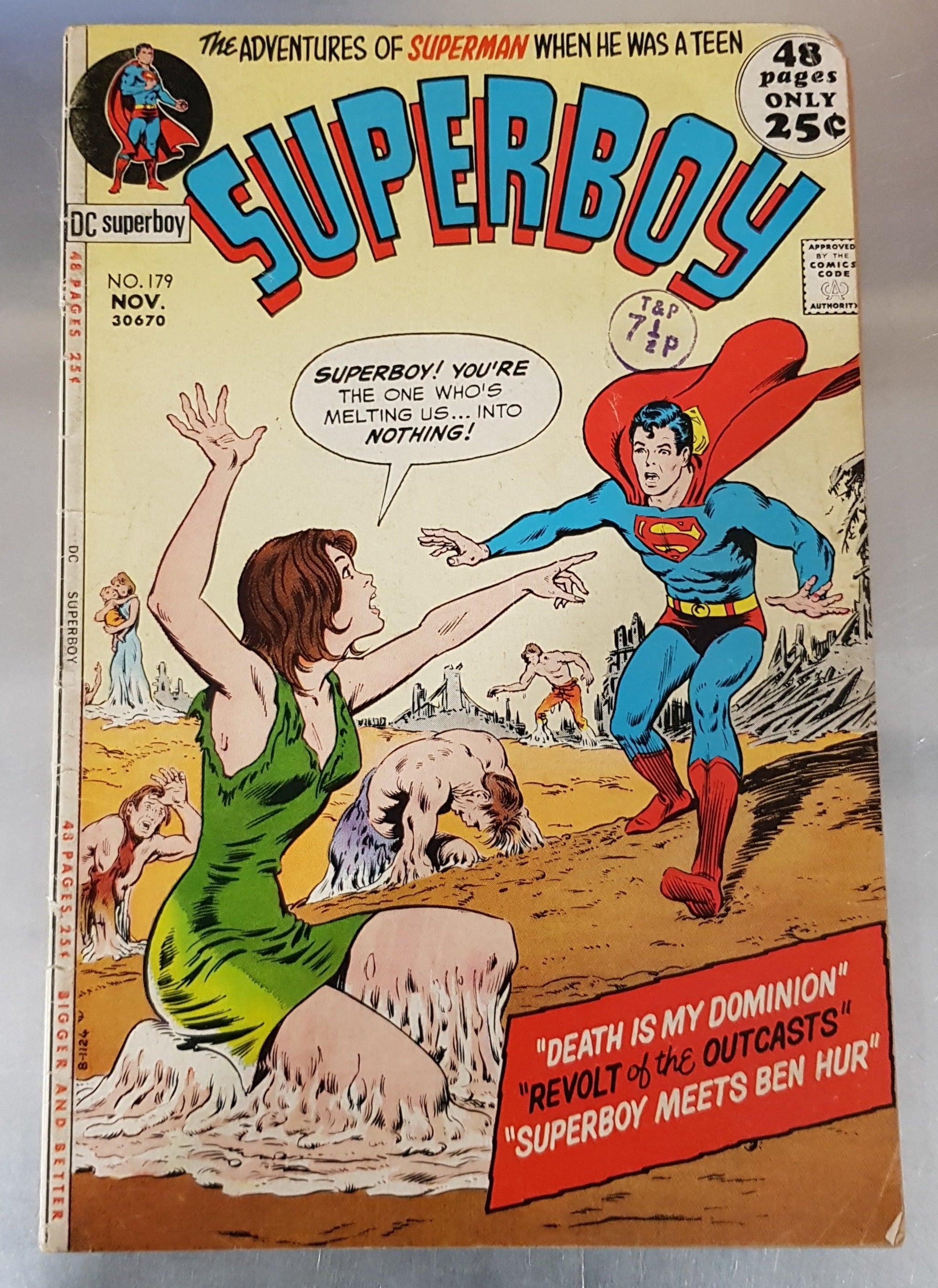 Superboy #179 DC Comics (1949) – comicsandbeyond