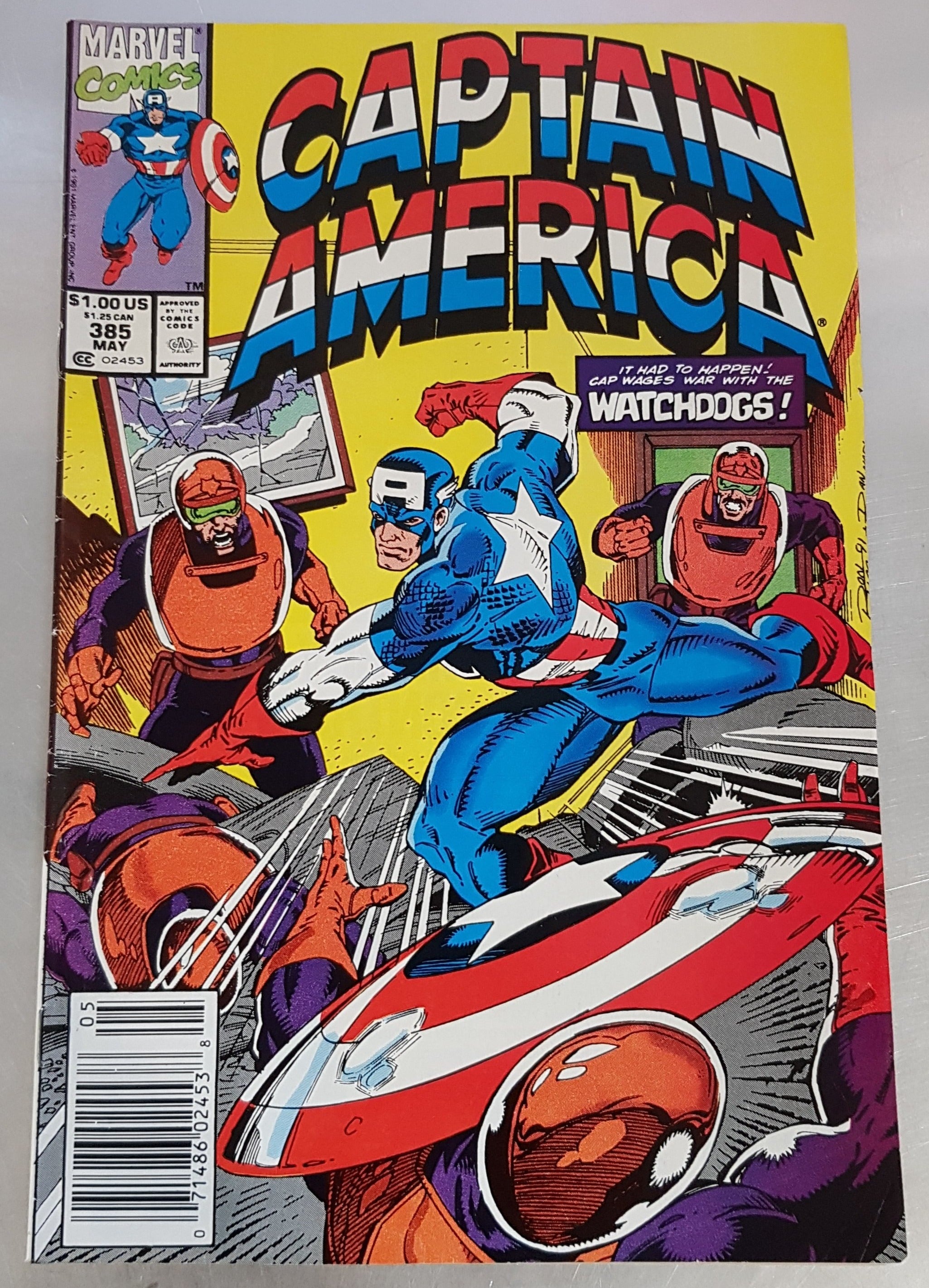 Captain America #385 Marvel Comics (1968) – comicsandbeyond