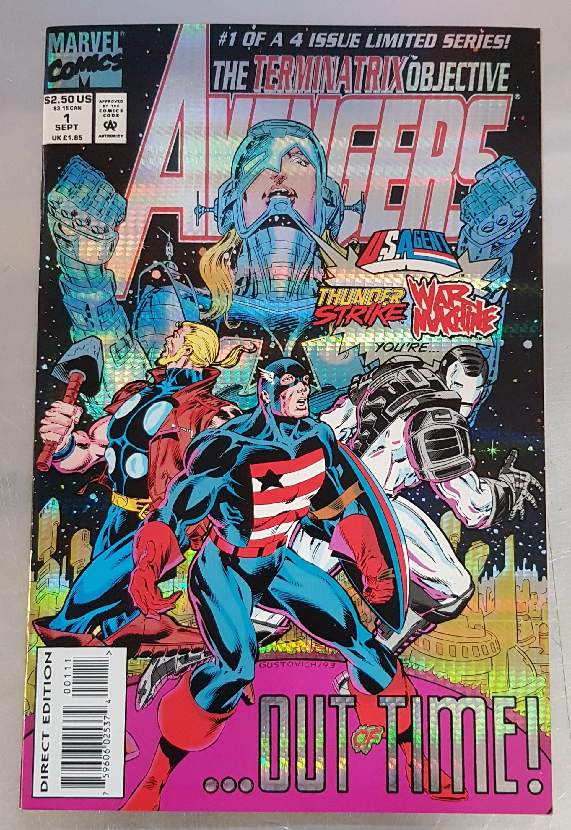 Avengers The Terminatrix Objective #1 Marvel Comics (1993 ...