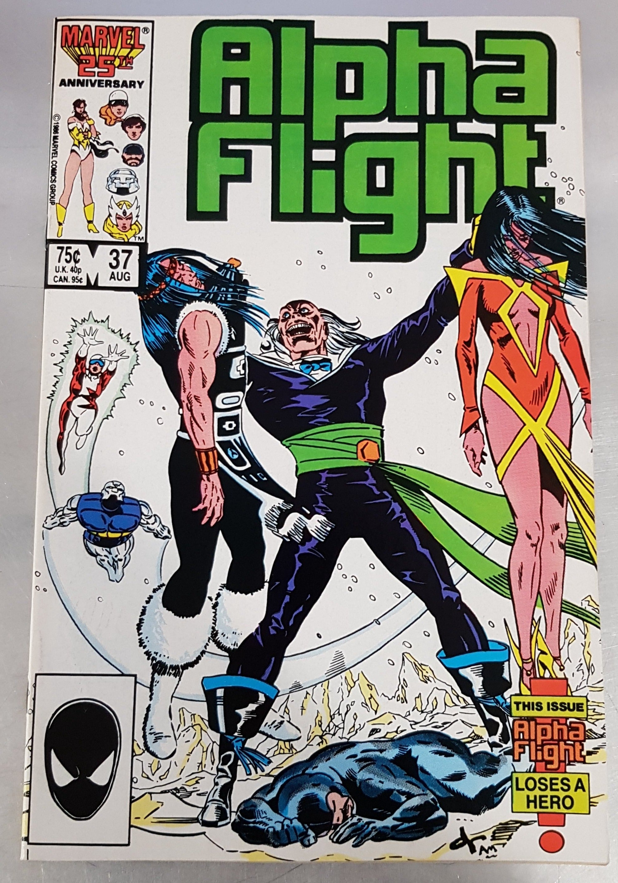 Alpha Flight #37 Marvel Comics (1983) – comicsandbeyond
