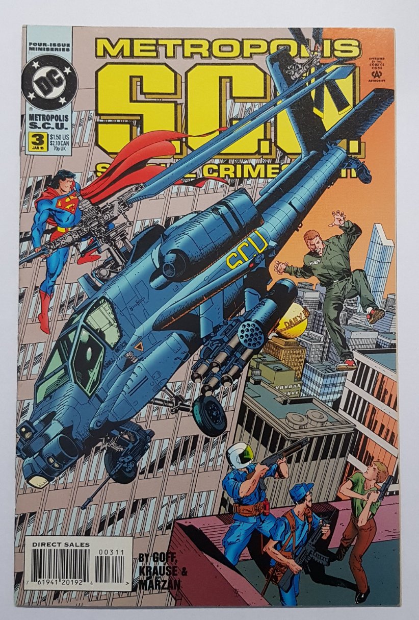Metropolis S.C.U. #3 DC Comics (1994) – comicsandbeyond