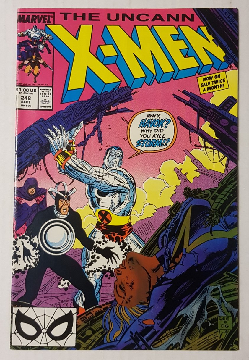 Uncanny X-men #248 Marvel Comics (1963) – comicsandbeyond