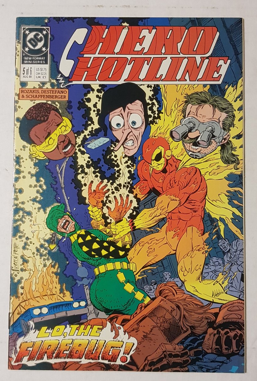Hero Hotline #5 DC Comics (1989) – comicsandbeyond