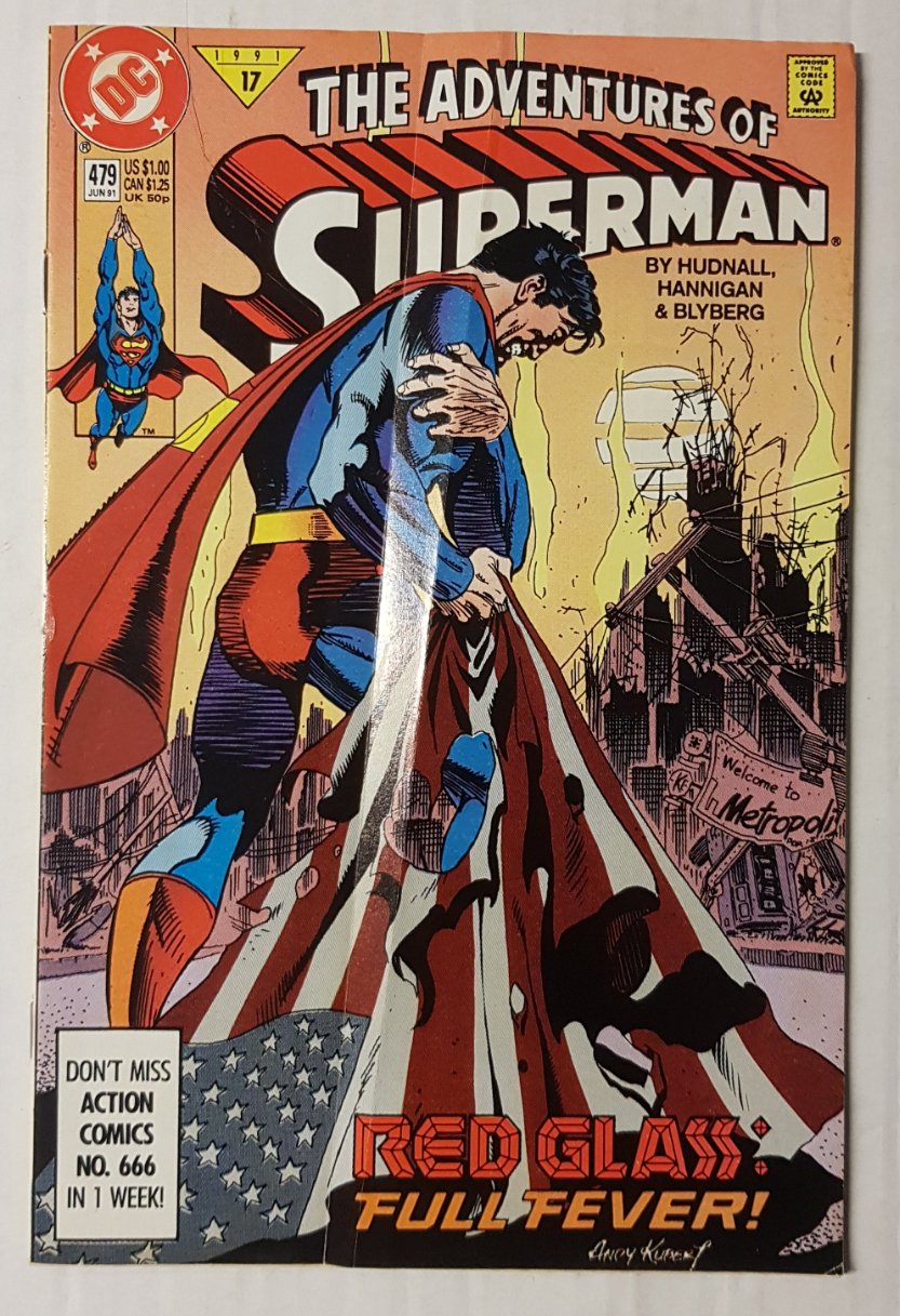 The Adventures of Superman #479 DC Comics (1987) – comicsandbeyond