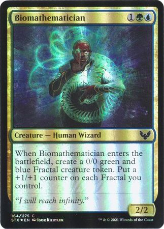 Strixhaven 164/275 Biomathematician (Foil) – comicsandbeyond
