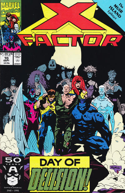X-factor #70 Marvel Comics (1985) – comicsandbeyond