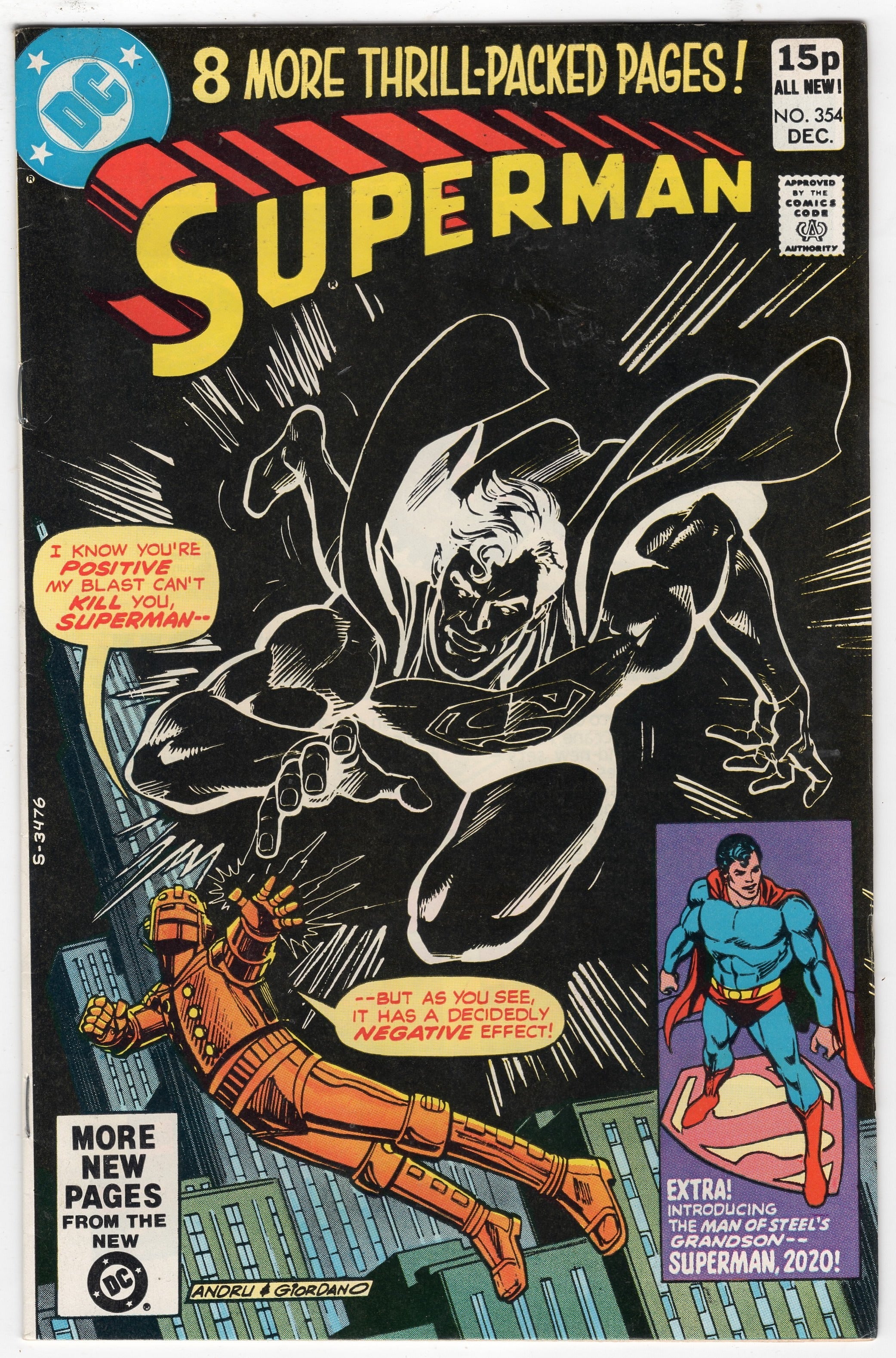 Superman #354 DC Comics (1939) – comicsandbeyond