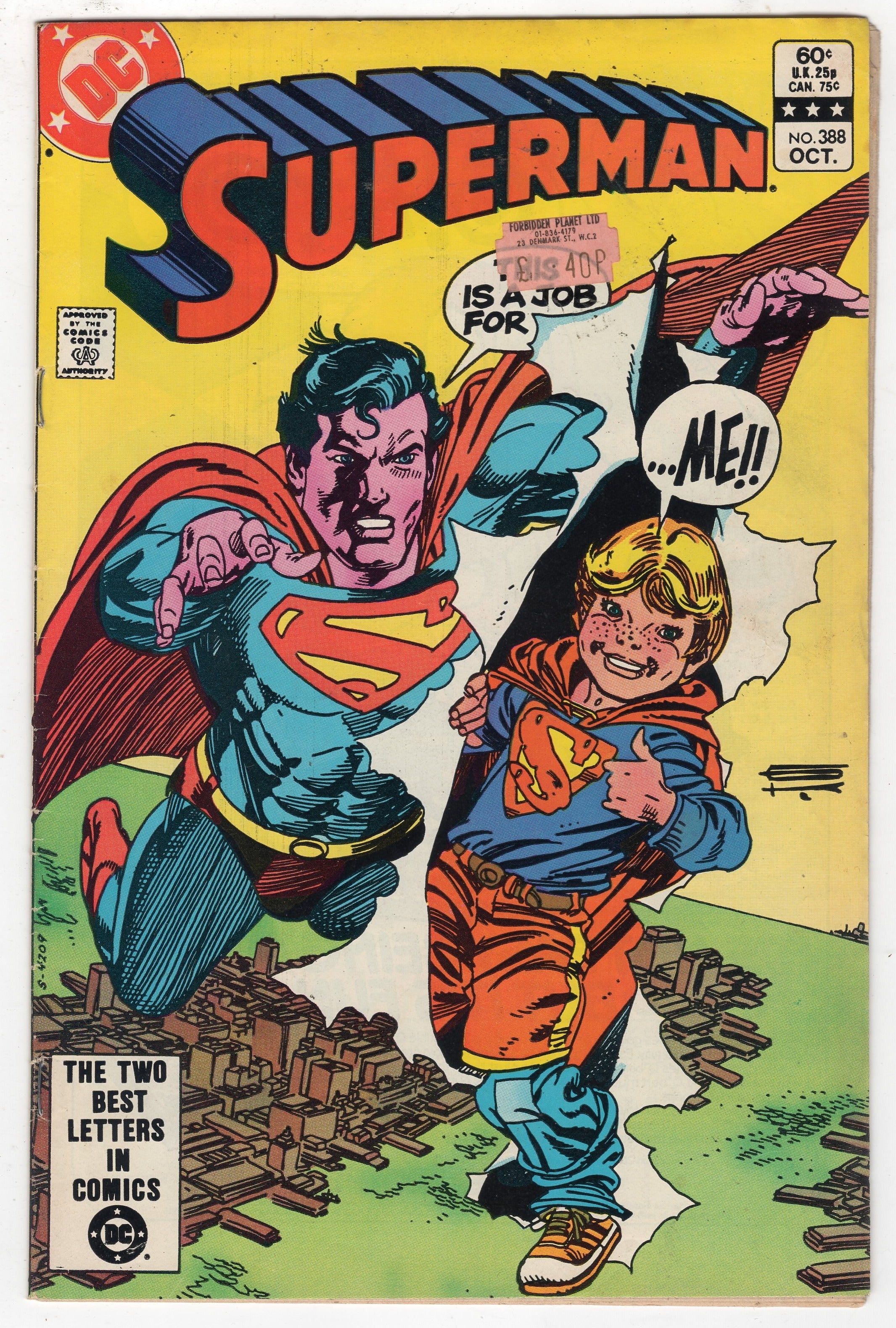 Superman #388 DC Comics (1939) – comicsandbeyond